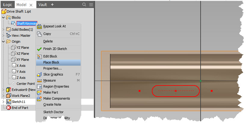 Beyond the Drafting Board: Using Inventor Sketch Blocks for Feature ...