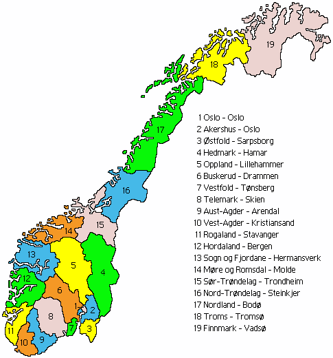 NORVEŠKA: osnovni podatki