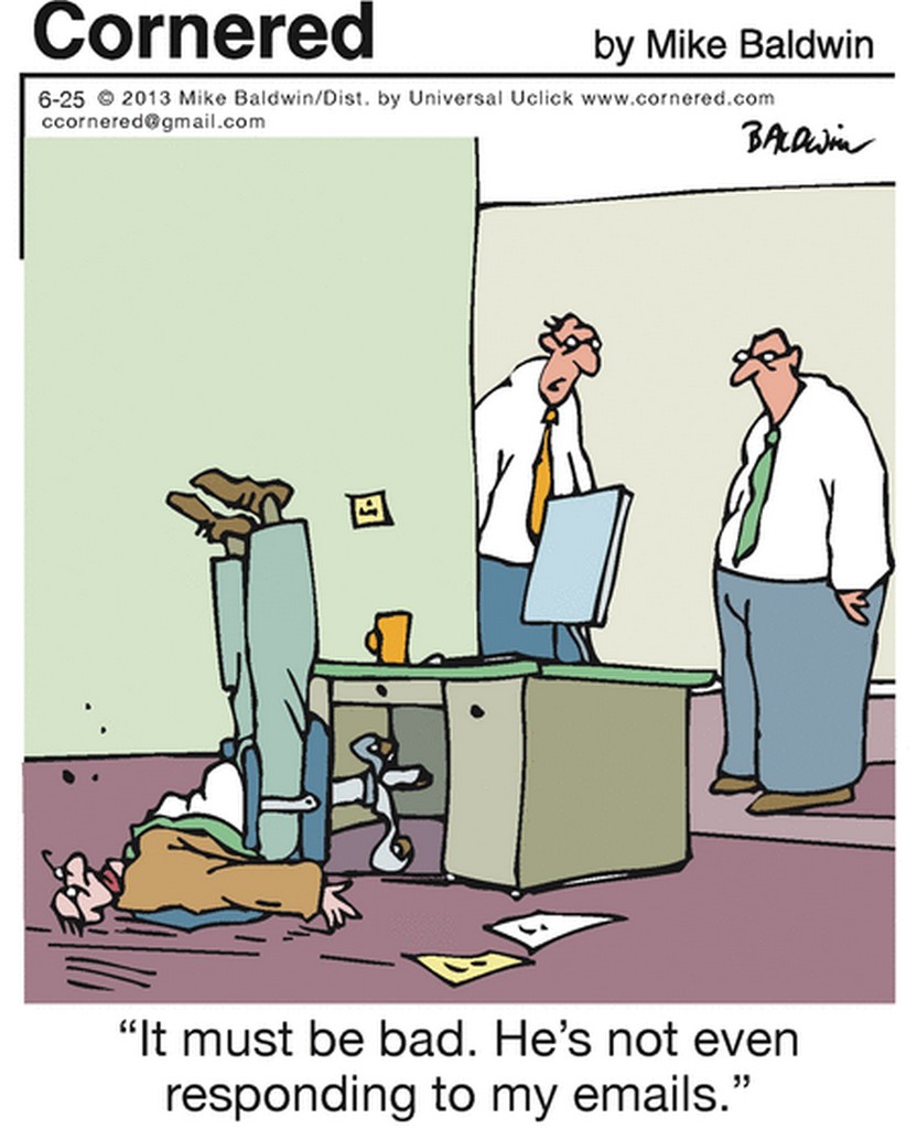 Chuck's Fun Page 2: Seven "Cornered" cartoons