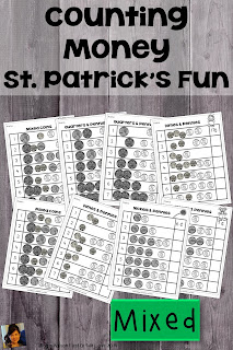 First Grade Love: St. Patrick's Day Counting Money First Grade GAME