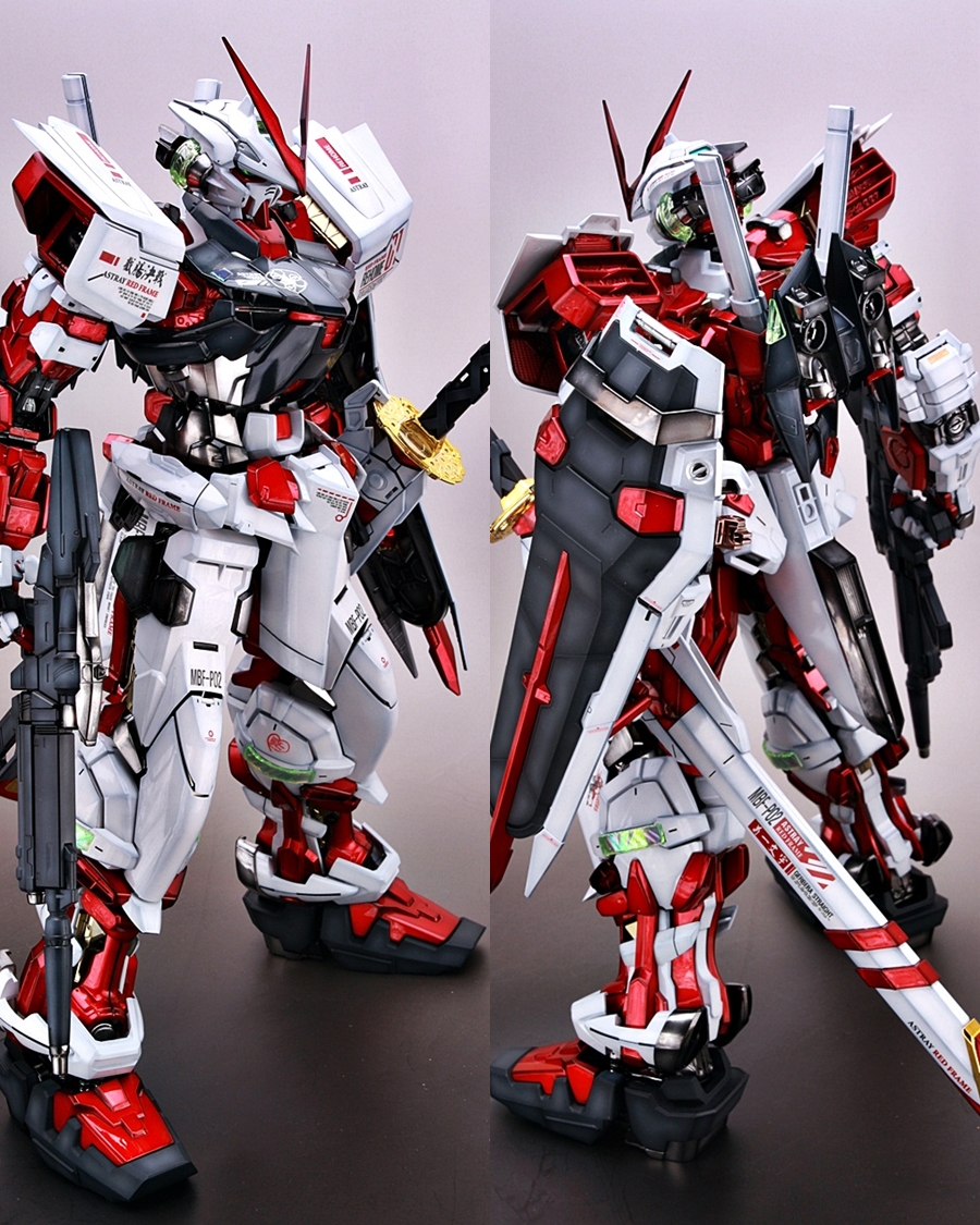 GUNDAM GUY: PG 1/60 Astray Red Frame - Painted Build
