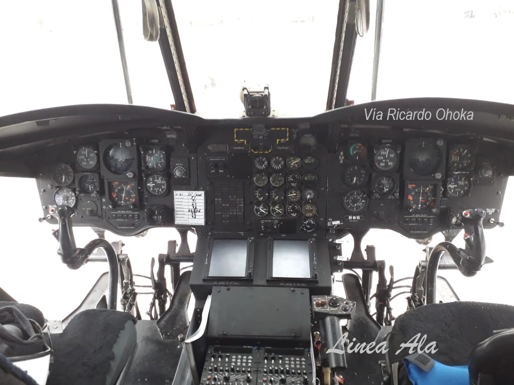 Linea ALA: Un Chinook en suelo argentino
