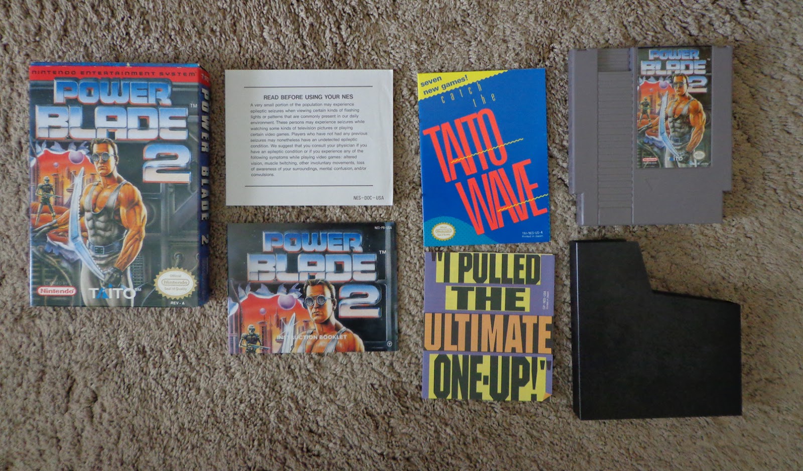 WatchmeplayNintendo: Power Blade 2 Complete in Box