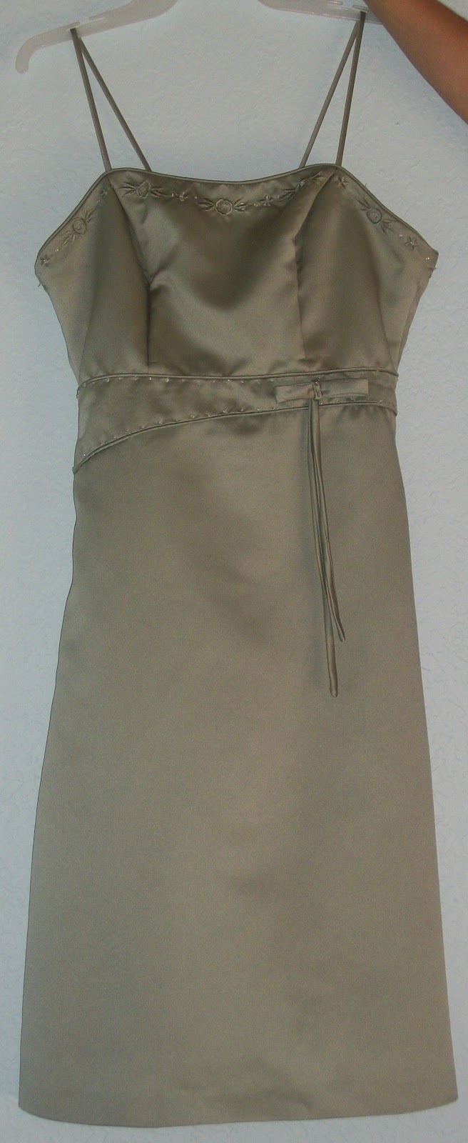 How to Make it Modest: Fixing a Formal Spaghetti Strap/ Strapless Dress