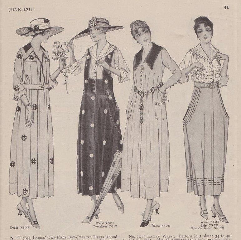 NineteenTeen: Fashion Forecast: June 1917
