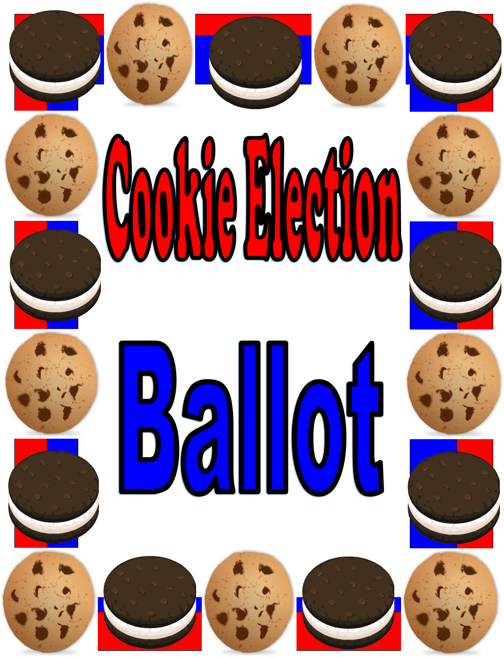 NIA'S NIBLETS: Cookie Election Ballot
