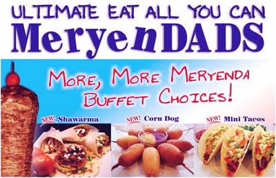 The Pinoy Wanderer: Dads Ultimate Merienda Buffet: A Review