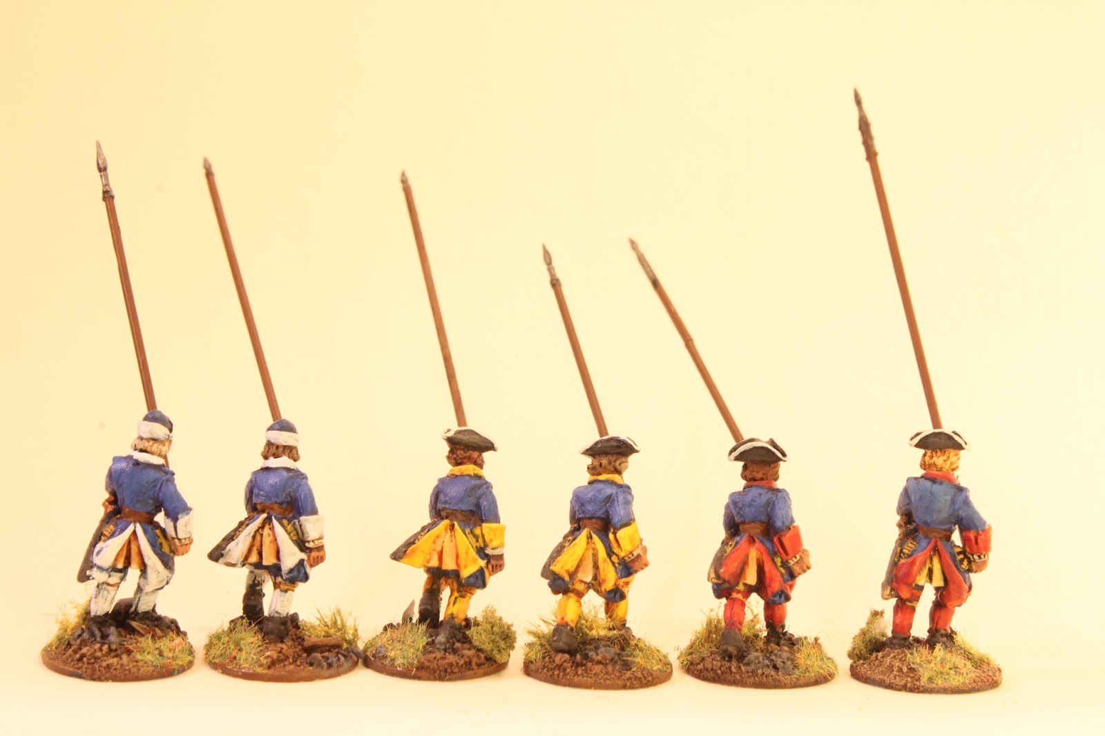 25 years of minis and counting: GNW: Six pikemen from Ebor Miniatures