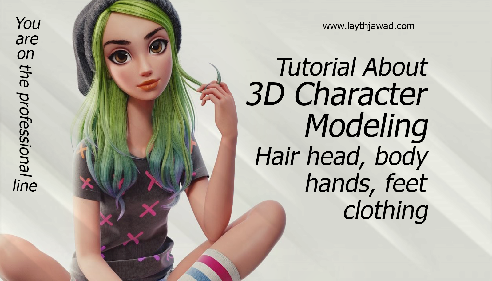 Tutorial About 3D Character Modeling with Tutorials Images | Layth Jawad