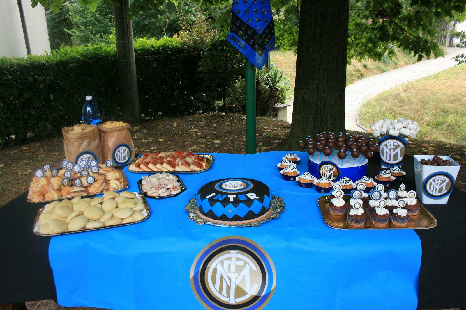 ROBIN'S CAKE: MATTIA HA DIECI ANNI - LA SUA FESTA A TEMA "INTER"