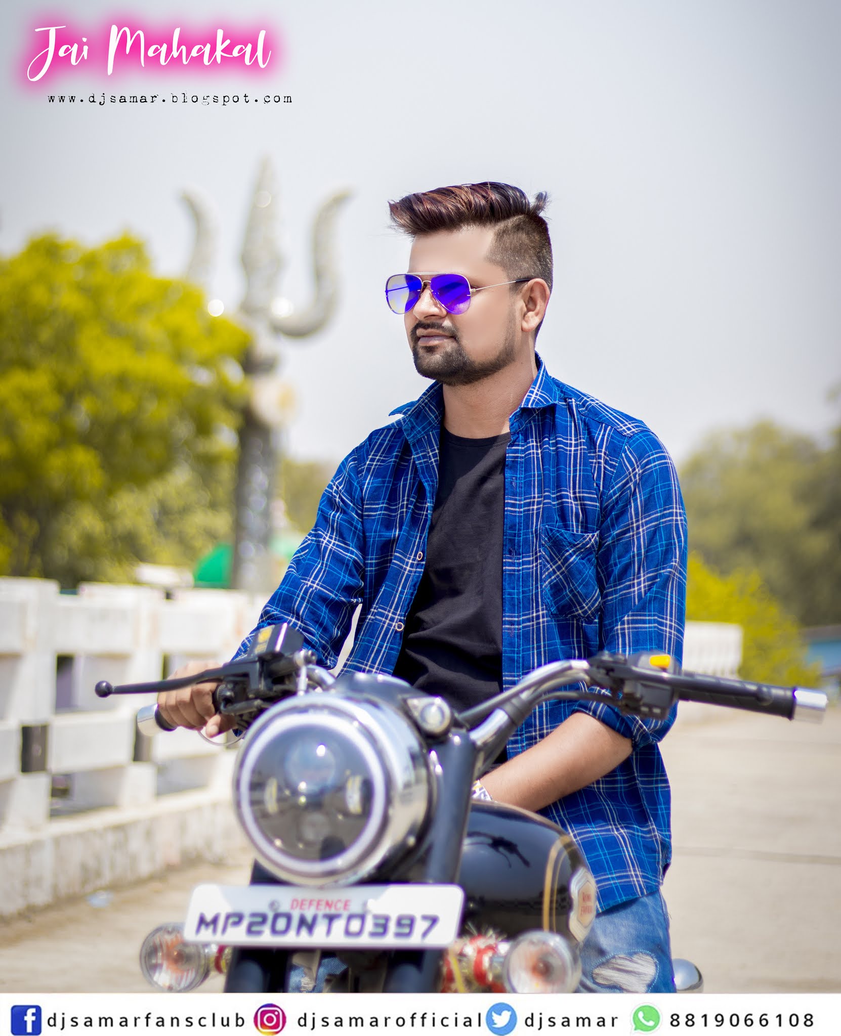 DJ SAMAR PATEL: DJ SAMAR PATEL AT KAILASH DHAM KHAMARIYA JABALPUR