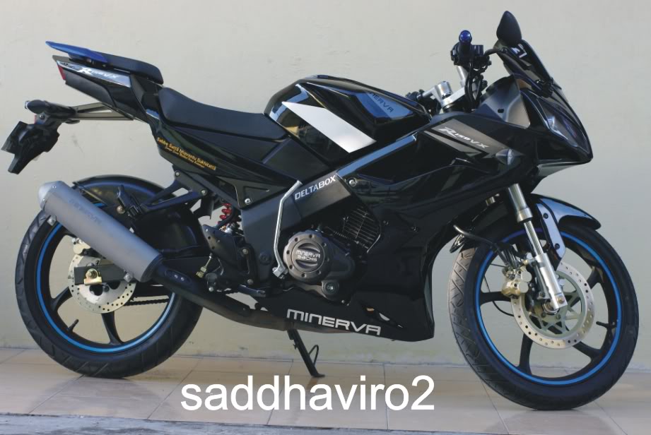 Contoh Gambar Modifikasi Minerva R 150 VX