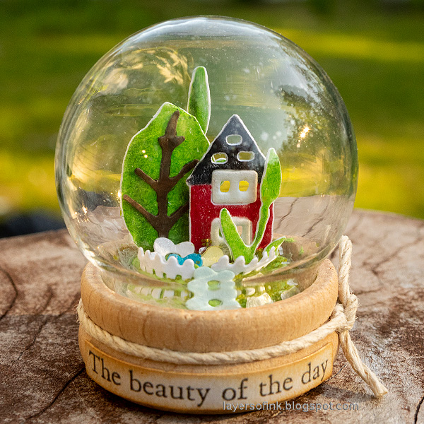 Layers of ink: Summer Garden Globe Tutorial