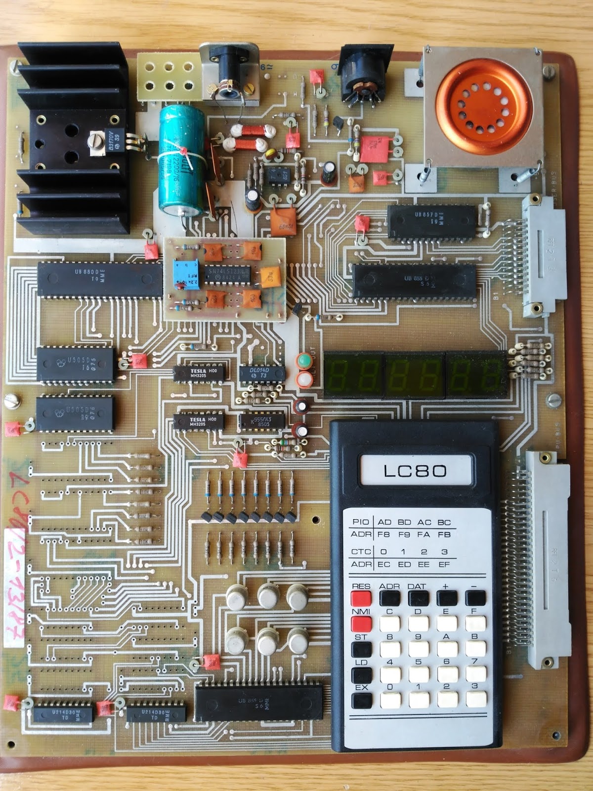 Retro Ordenadores Orty: Robotron LC-80 (VEB Mikroelektronik) (1982 ...