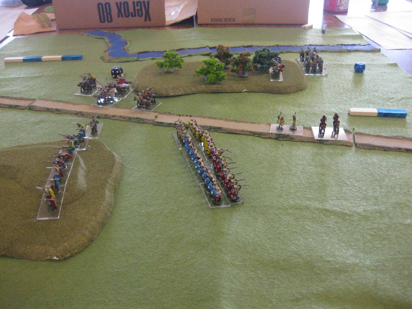 The Megalomaniac (Mwhaha): Conwy Wargames Cub 1st DBA game