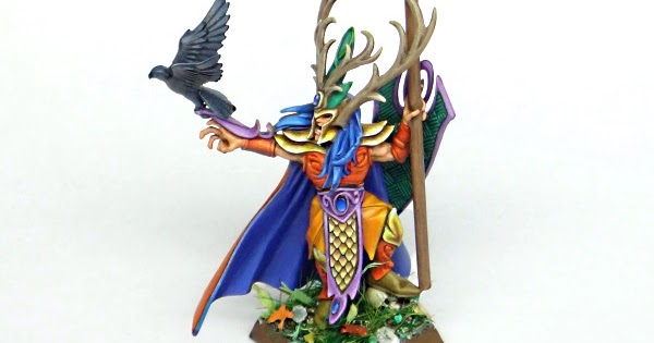 Exhibit: Wood Elves Araloth / AoS Wanderers Nomad Prince / Warheim FS ...