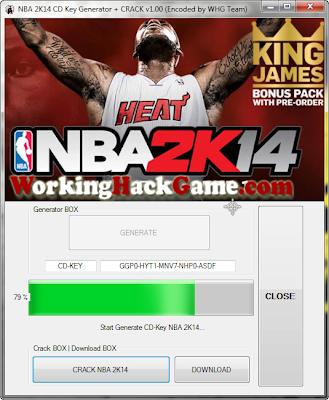 NBA 2K14 CD-Key Generator + Crack v1.0