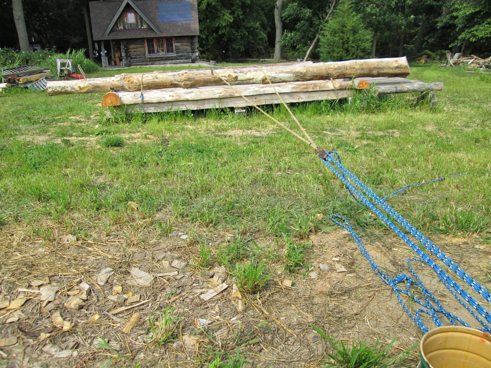 Bridges To The Future: Scribing and fitting the first logs