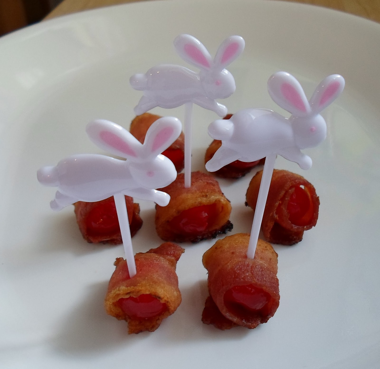 Happier Than A Pig In Mud: Bacon Wrapped Maraschino Cherry Appetizer
