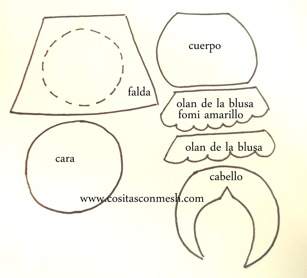 Manualidades con espejos y goma eva ~ cositasconmesh