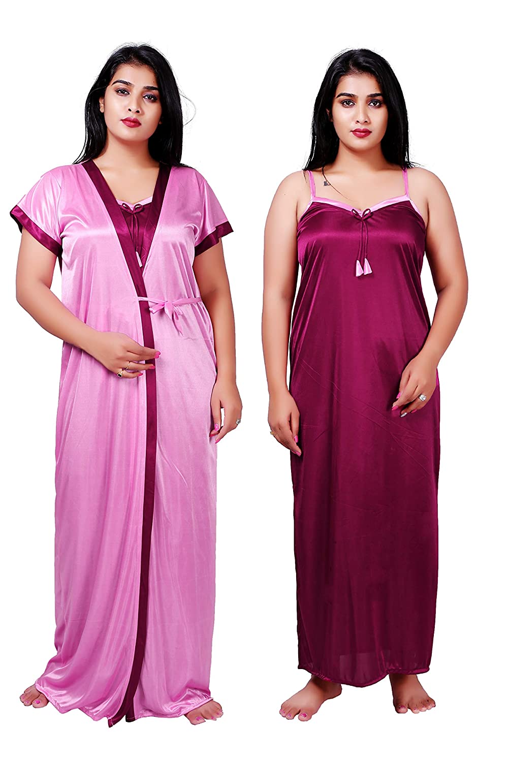 Best 50 satin nighty combo sets | Top Most Best Selling Product Collection
