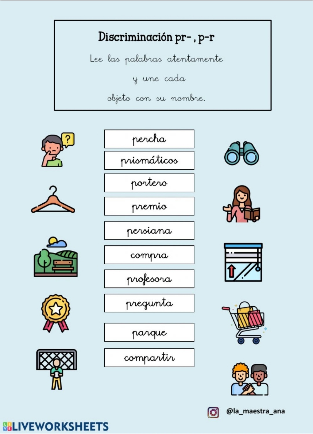 Tizas de colores: Trabadas pra, pre, pri, pro, pru y pla, ple, pli, plo ...