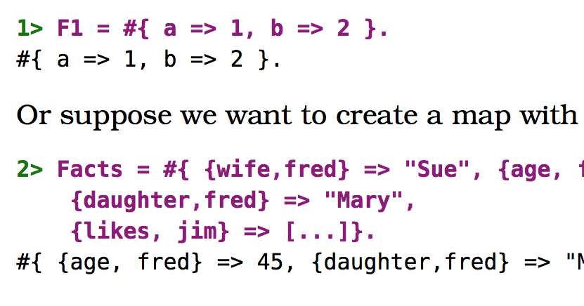 Sonny不讀不行: Erlang筆記8 - Maps