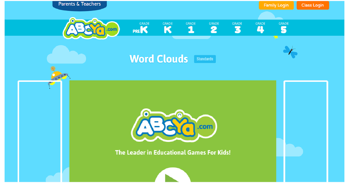 SP 8 Chełm Aktywna tablica: ABCya Word Clouds - chmury wyrazowe