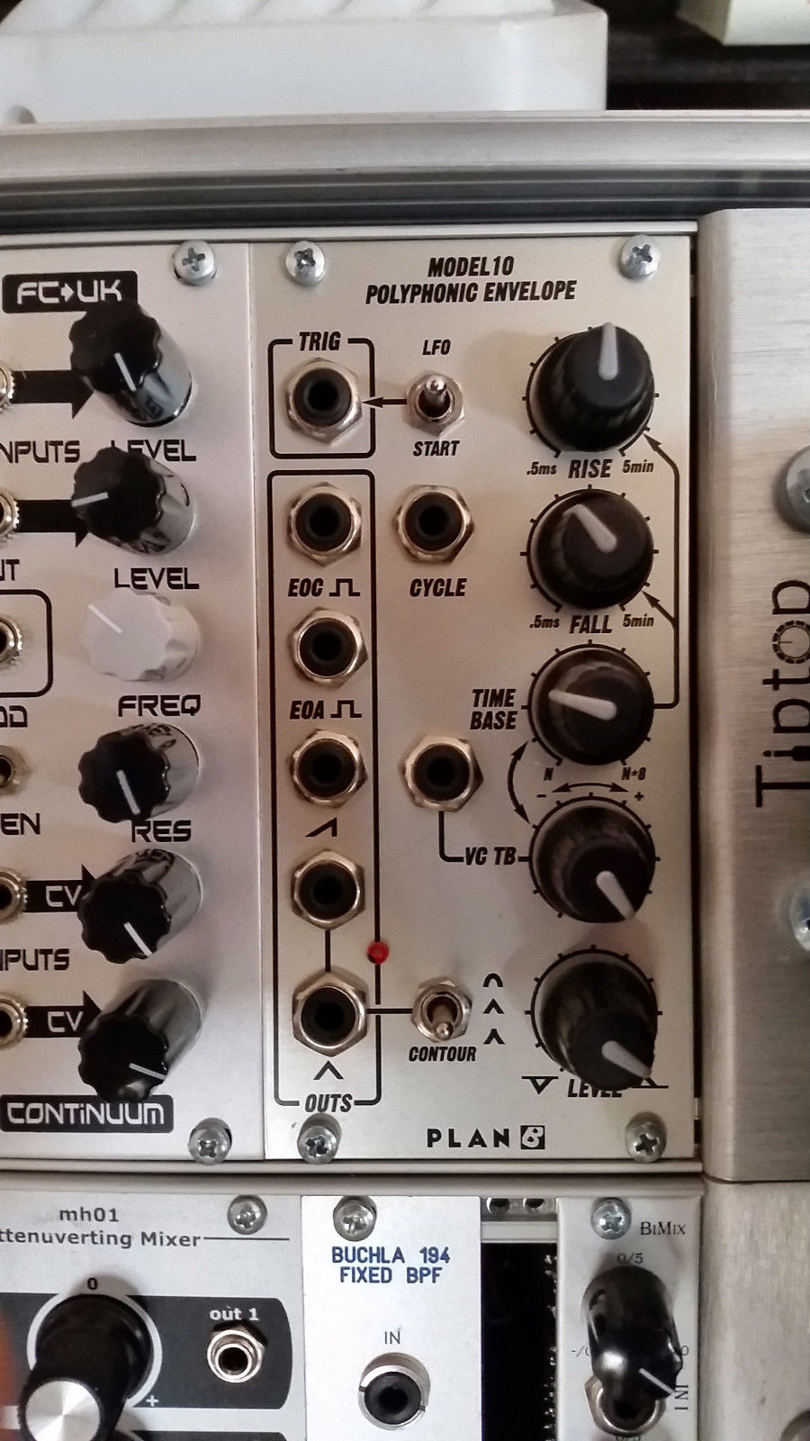 MATRIXSYNTH: Rare Plan B Model 10 Polyphonic Envelope Eurorack Module