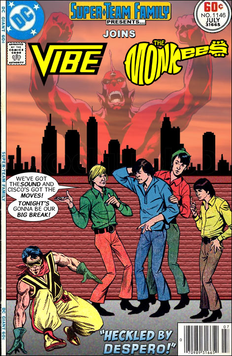 Super-Team Family: The Lost Issues!: Vibe joins The Monkees