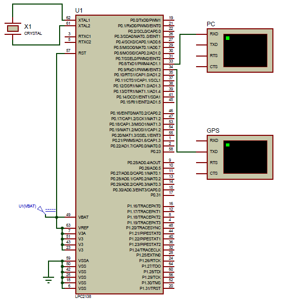 Code Bloges: Interfacing GPS Module to ARM Microcontroller (LPC2148)