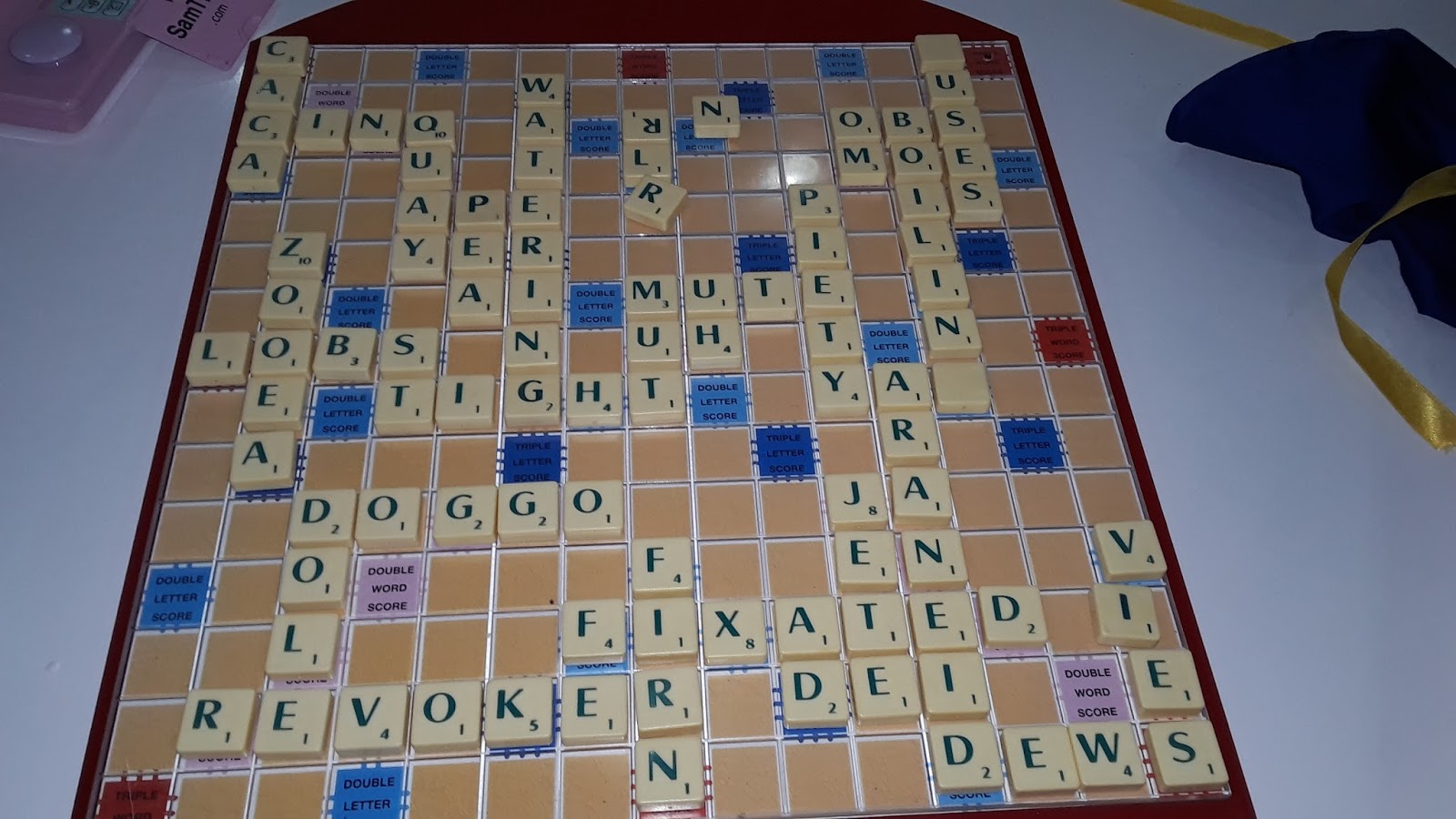 Capgemini International Scrabble Tournament 2017 - Day 2 - Scrabbling Away