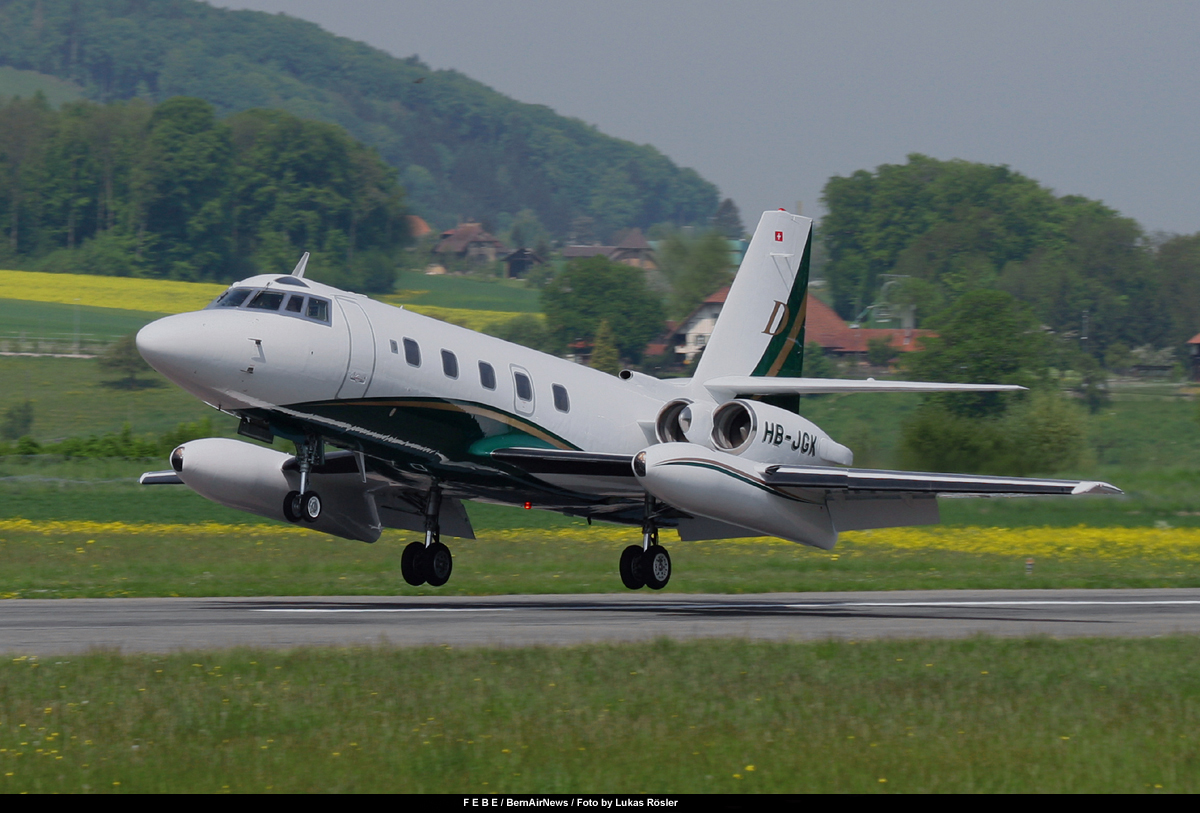 FEBE *** LSZB/BRN 2000 to 2010 ©: HB-JGK, Lockheed L-1329 JetStar II, MAY08
