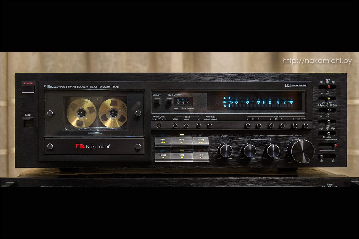 Vintage Audio: Discrete Head Cassette Deck Nakamichi 682ZX