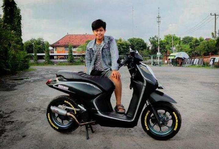 Stang Drop Head Honda Genio 110 Modifikasi Simple Caferacer - 3835info ...