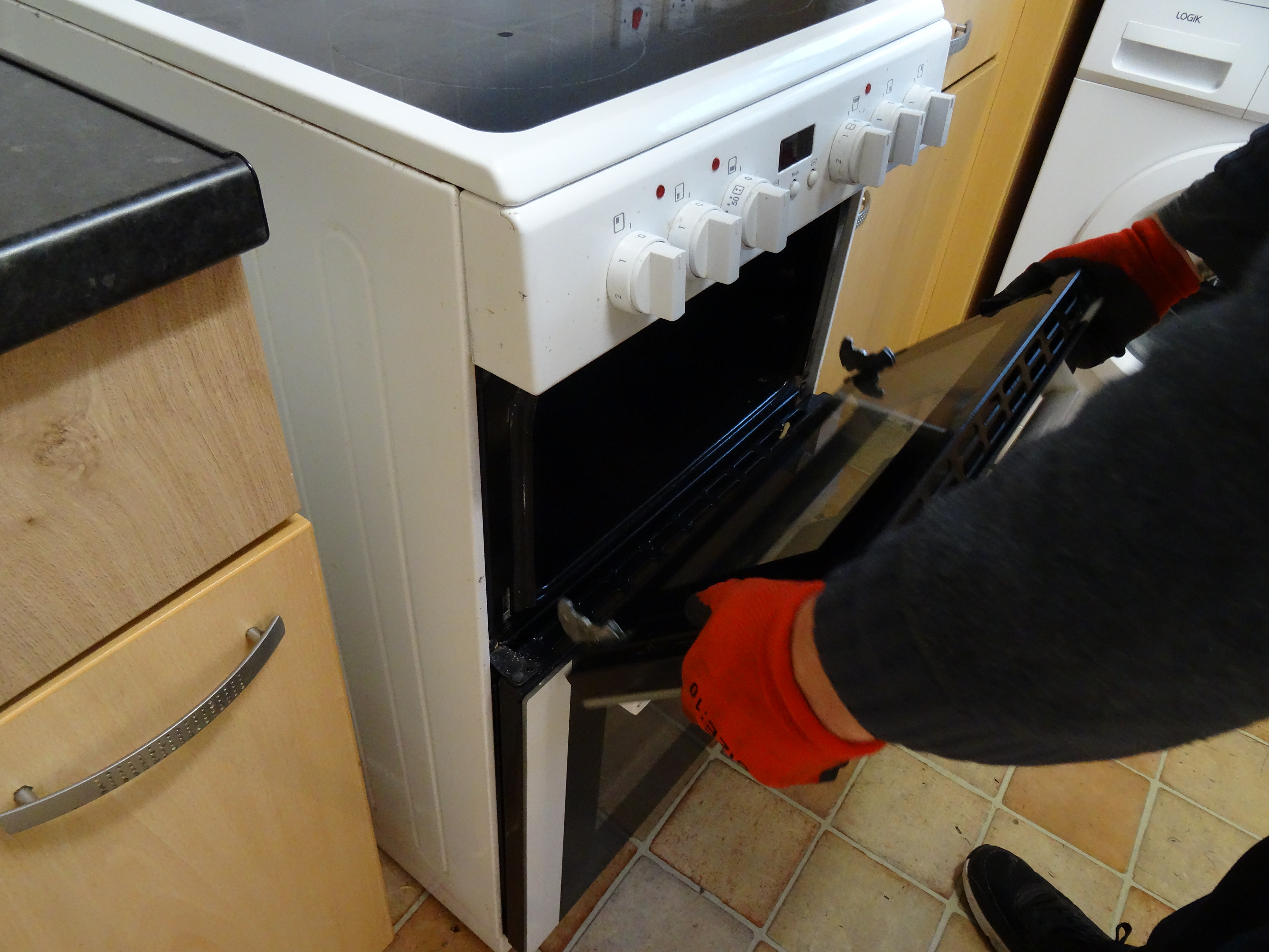 Electric cooker oven troubleshooting and repair: How to remove and ...