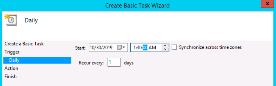 Scheduled Snapshot Purge Script - Part 2 of 2) Setting up a Scheduled Task