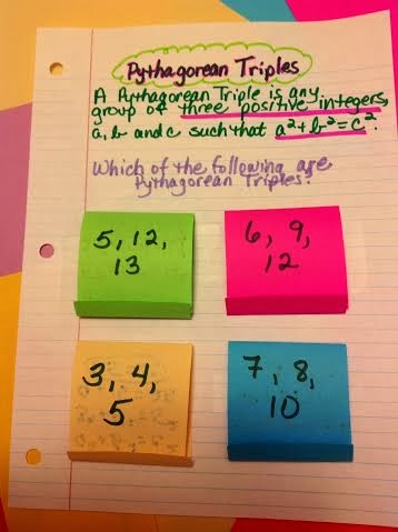 Equation Freak: A peek at my Pythagorean Theorem Unit