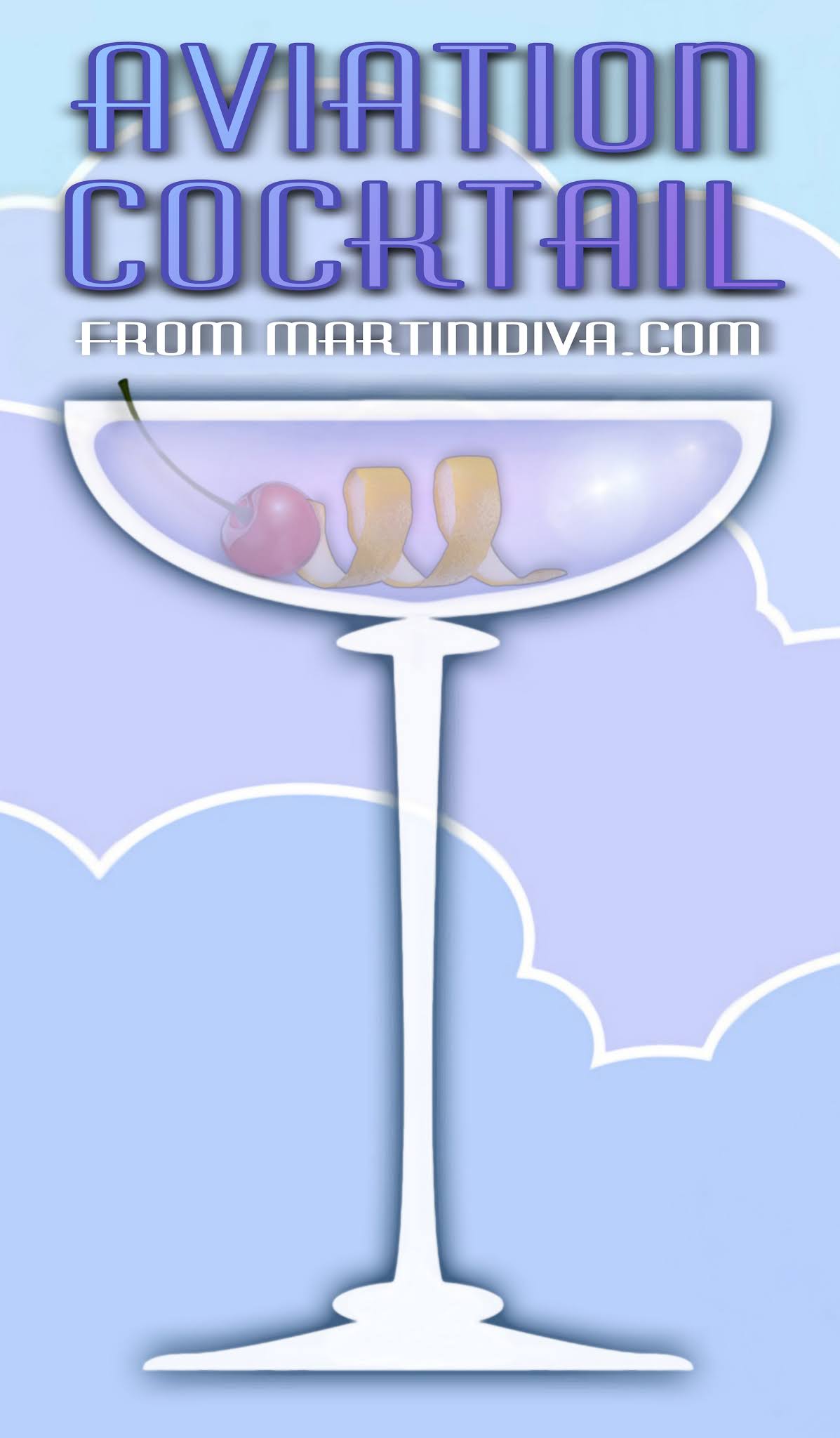 The MARTINI DIVA The AVIATION COCKTAIL Recipe And History the-martini-diva-the-aviation-cocktail-recipe-and-history