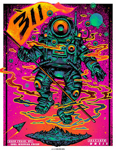 INSIDE THE ROCK POSTER FRAME BLOG: Munk One 311 Glen Falls Posters Release