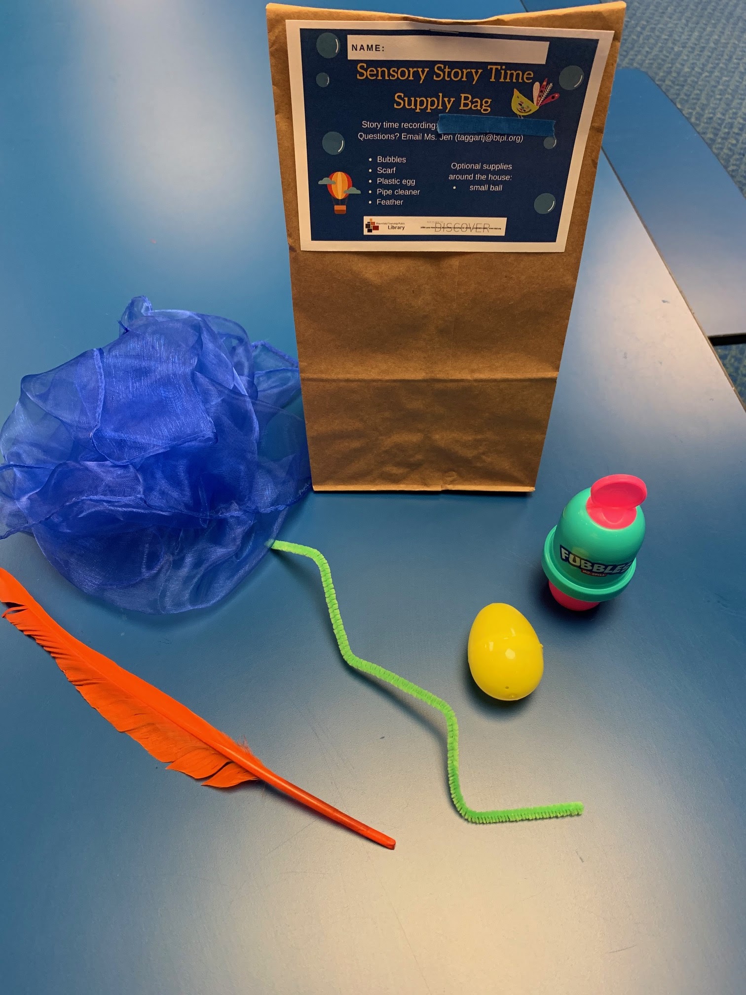 Adaptive Umbrella: Virtual Sensory Story Time: Look Up!