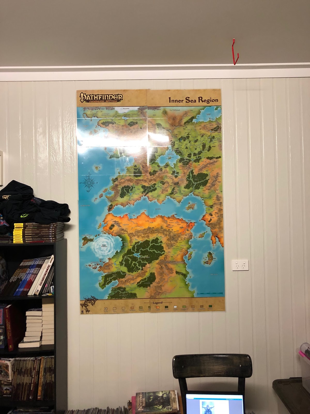 Jhaeman's Detritus: Pathfinder: "Inner Sea Poster Map Folio" [RPG]