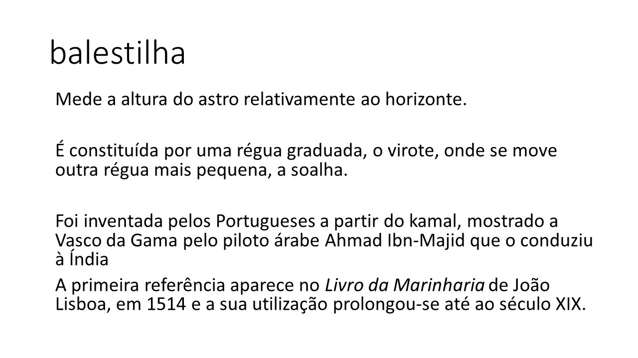 A Luz e os Instrumentos de Navegação nos Descobrimentos Portugueses - A ...