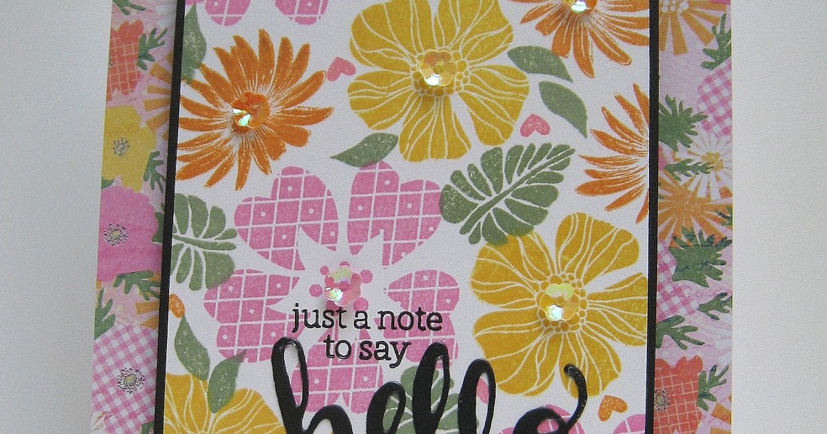 Sending Hugs: Just a Note to Say Hello