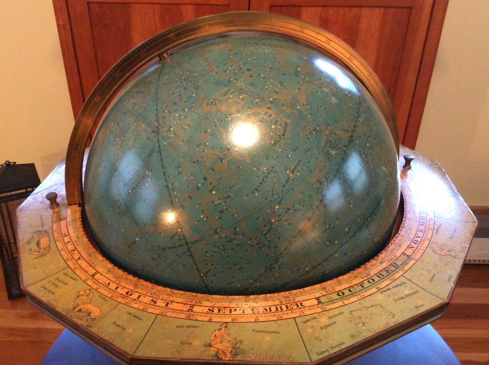 Collecting Antique and Vintage Globes: Andrews celestial globe ...