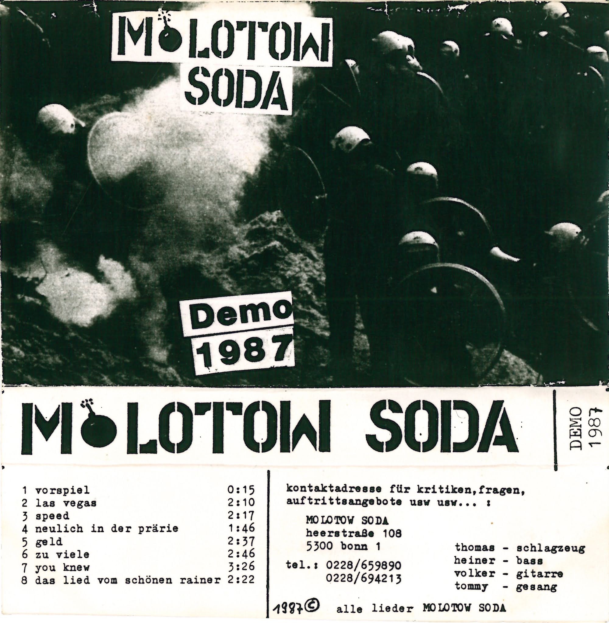 Tape Attack: Molotow Soda - Demo 1987