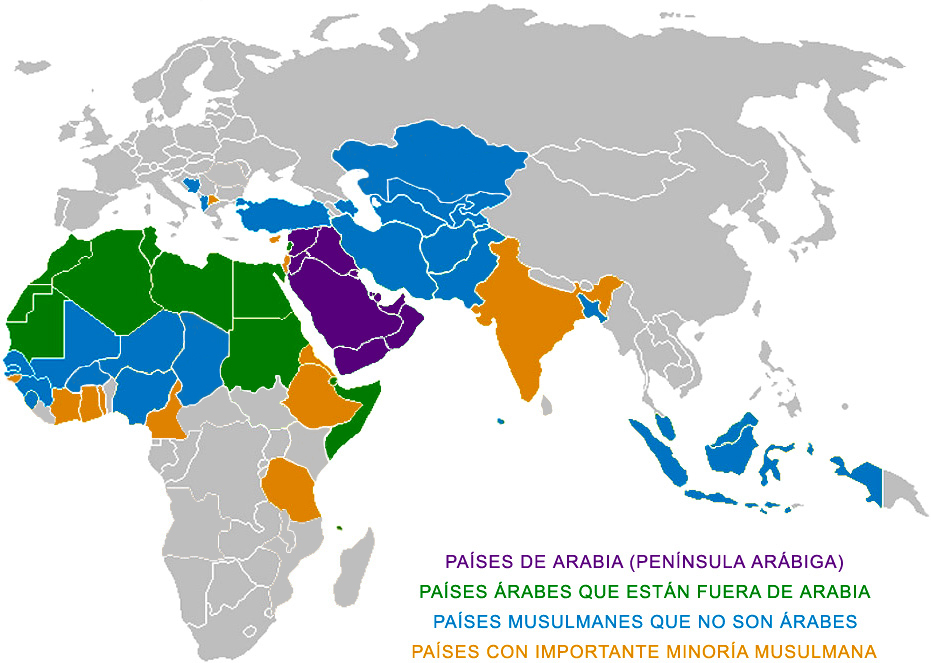 CURIOSEANDO: ÁRABES Y MUSULMANES