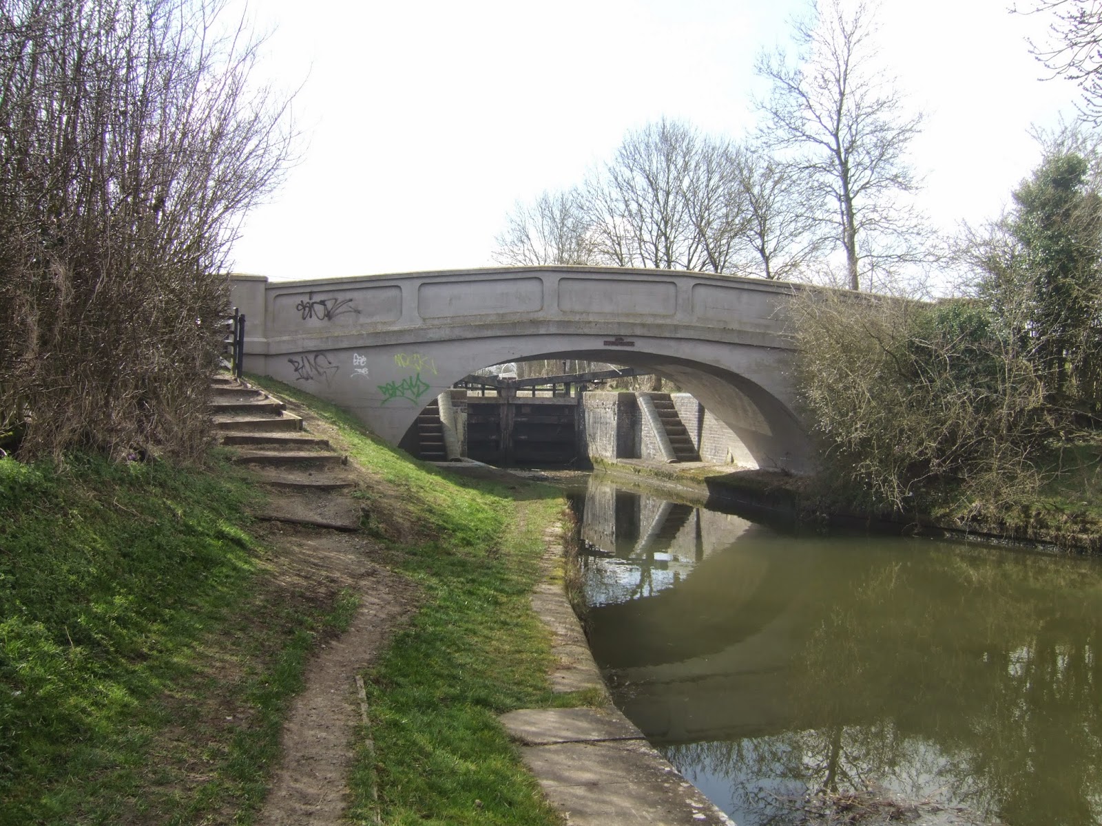 Alone Beneath The Sky: Kilby Bridge to Market Harborough 25/03/15