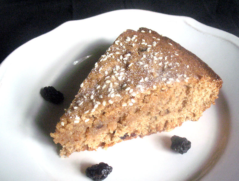 Greek Sesame Tahini Cake with Spelt and Mixed Dried Fruits | Lisa's ...