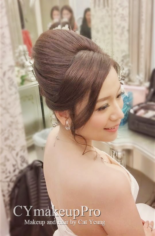 CYmakeupPro: 新娘Mandy Chow---BIG DAY好日子化妝造型分享
